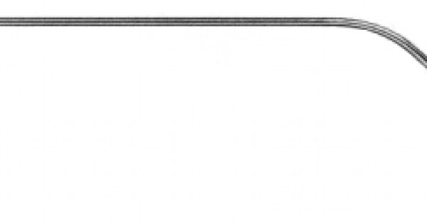 Yasargil Suction Tube w/lure hub 1.5mm 22cm