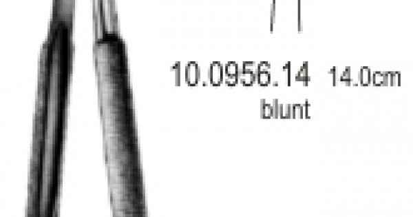 Hepp/Scheidel Micro Scissors cvd 14cm