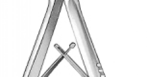 Cleveland Bone Cutting Fcps angled 15cm